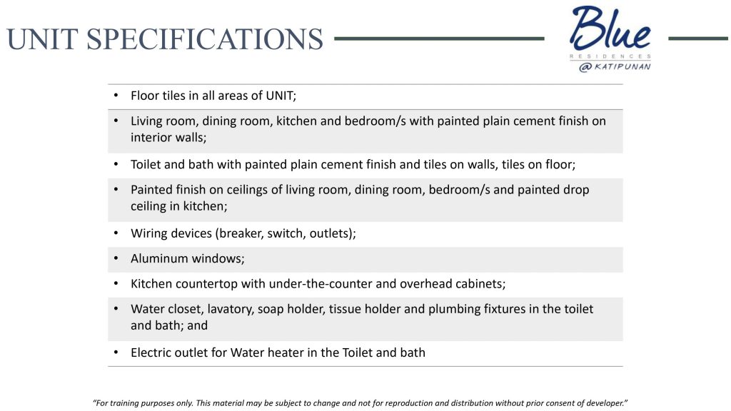 Blue Residences - SMDC Investments